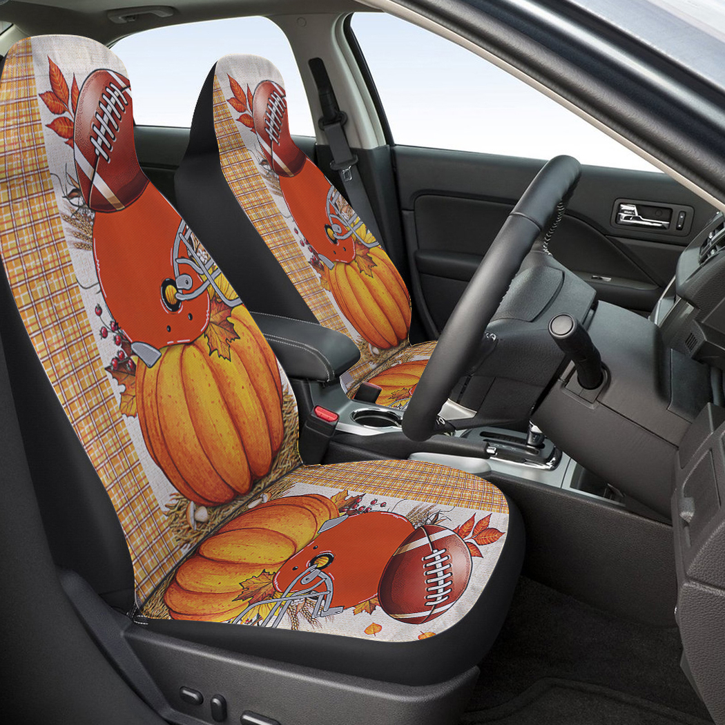 Football And Fall Seat Covers Cars, Car Truck SUV 2 Piec - Walmart.com