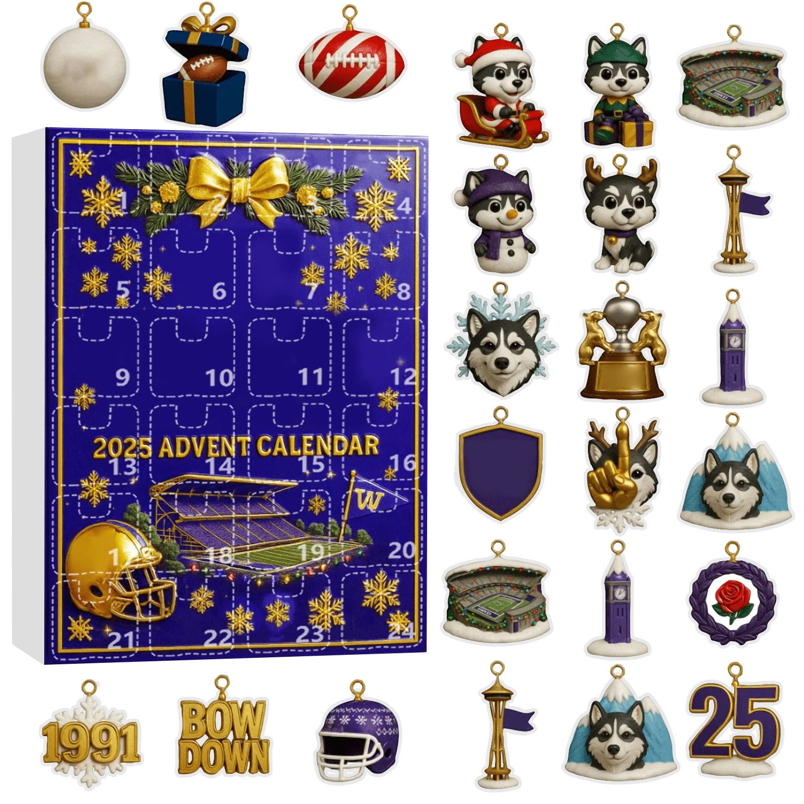 Football Anniversary Advent Calendar 2025 – 24 Collectible Figures ...