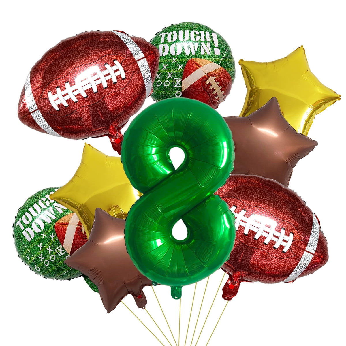 Football Balloons Set Football Birthday Party Decorations Football ...