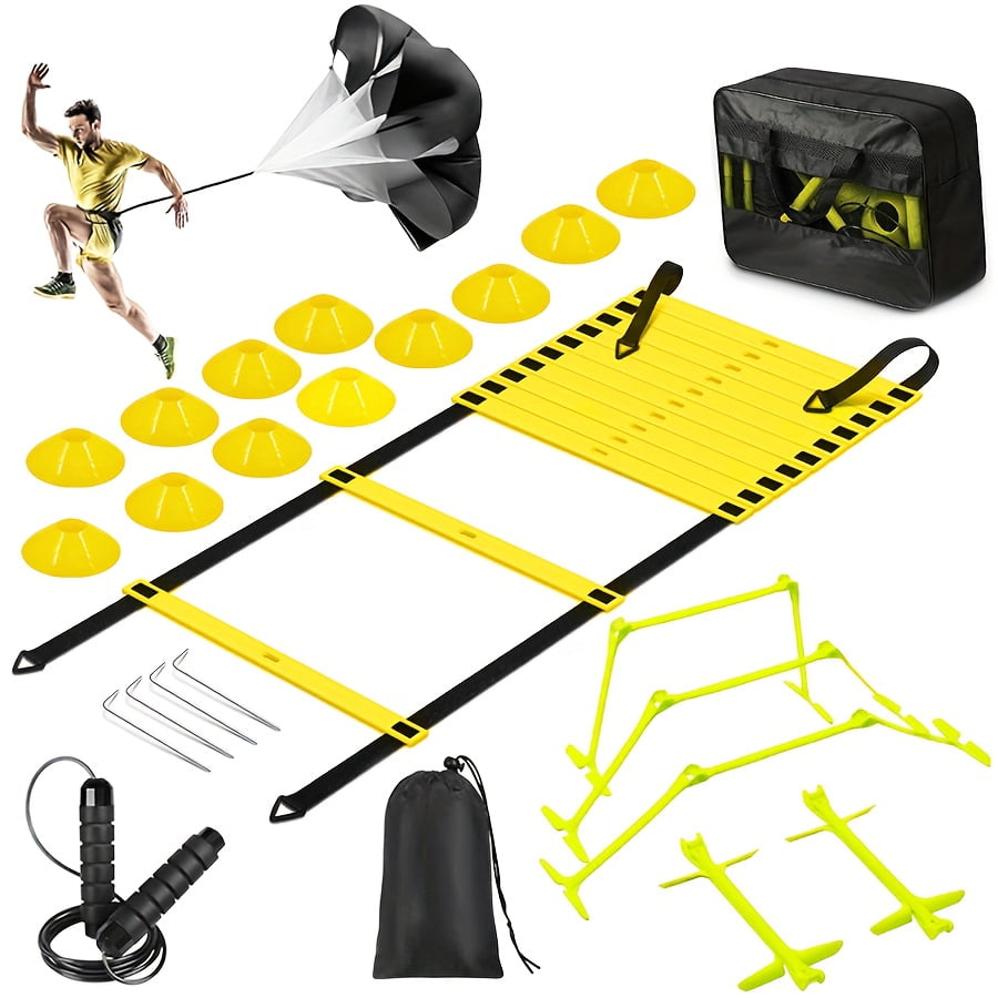 Football and Basketball Agility Set - Agility Training Kit with ...