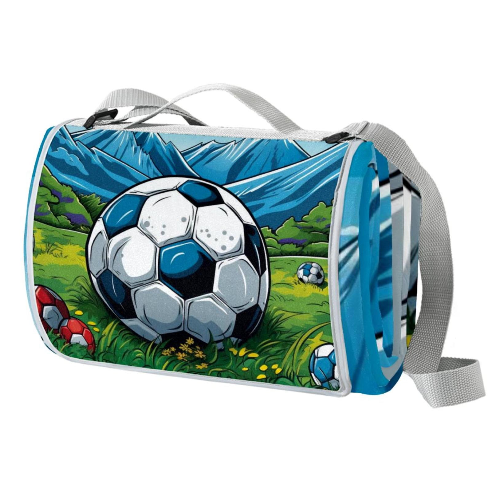 Football Canvas Picnic Mat - Waterproof Outdoor Blanket - Large ...