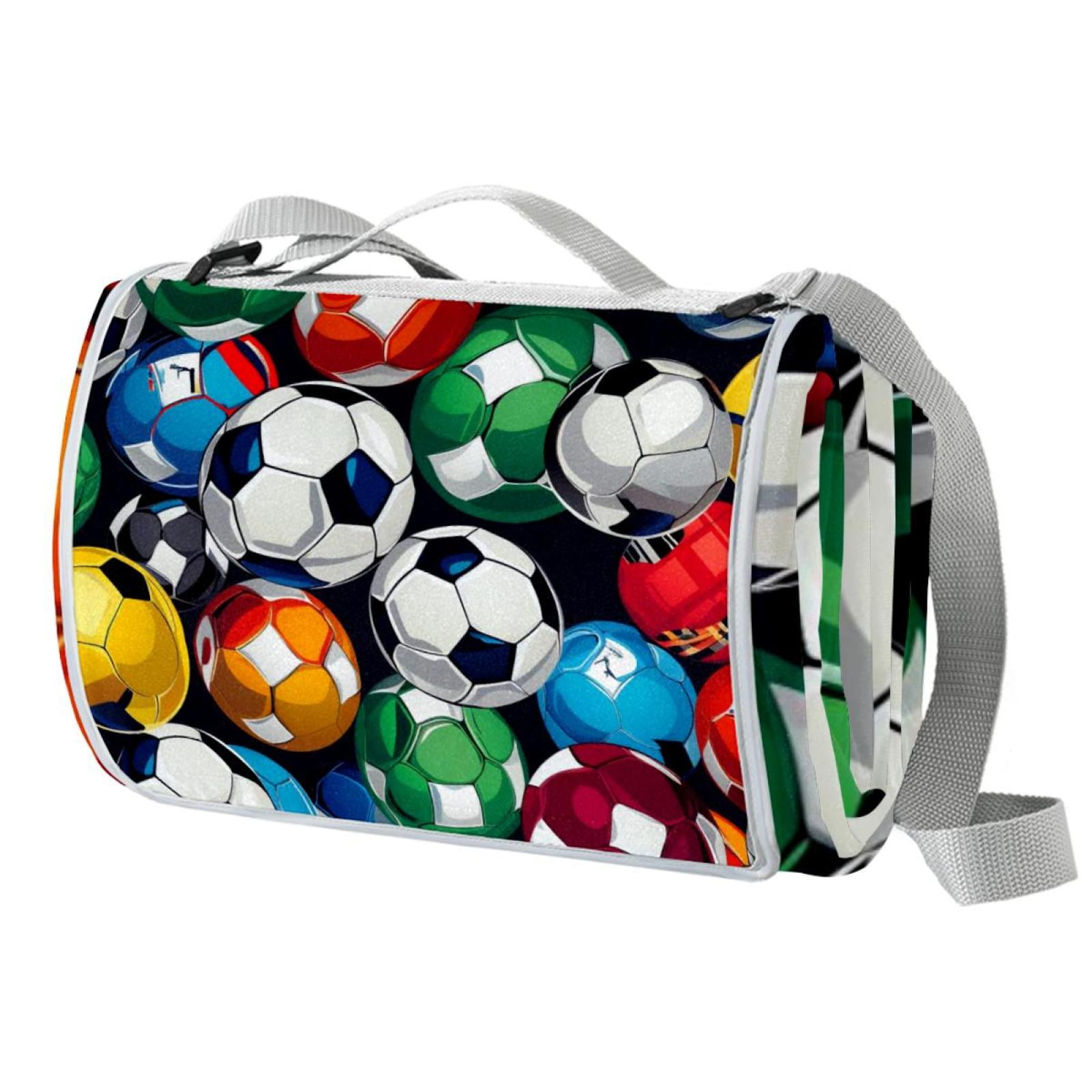 Football Canvas Picnic Mat - Waterproof Outdoor Blanket - Large ...