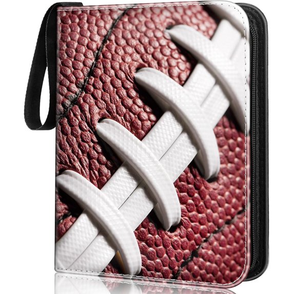 Football Card Binder, 2024-2025 Football Trading Cards Binder with ...