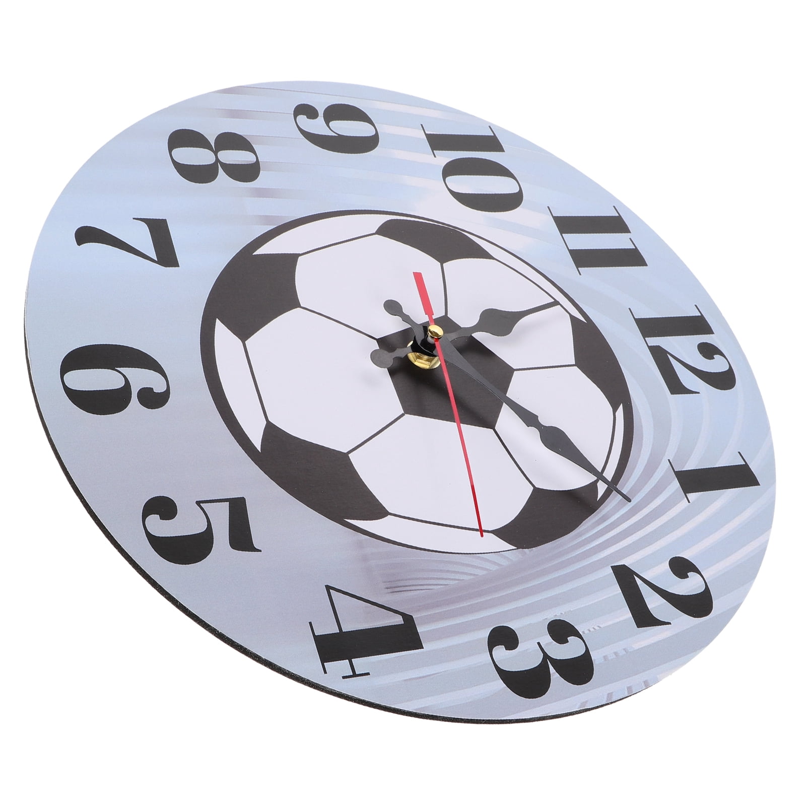 Football Centerpieces for Table Large White Wall Clock Office - Walmart.com