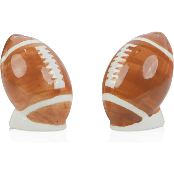 Football Ceramic Salt & Pepper Set - Walmart.com