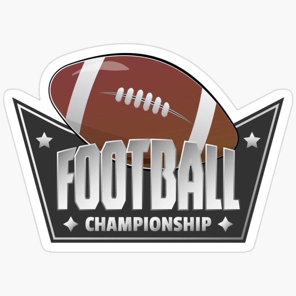 Football Championship Sticker Baseball Sticker, Football Sticker ...