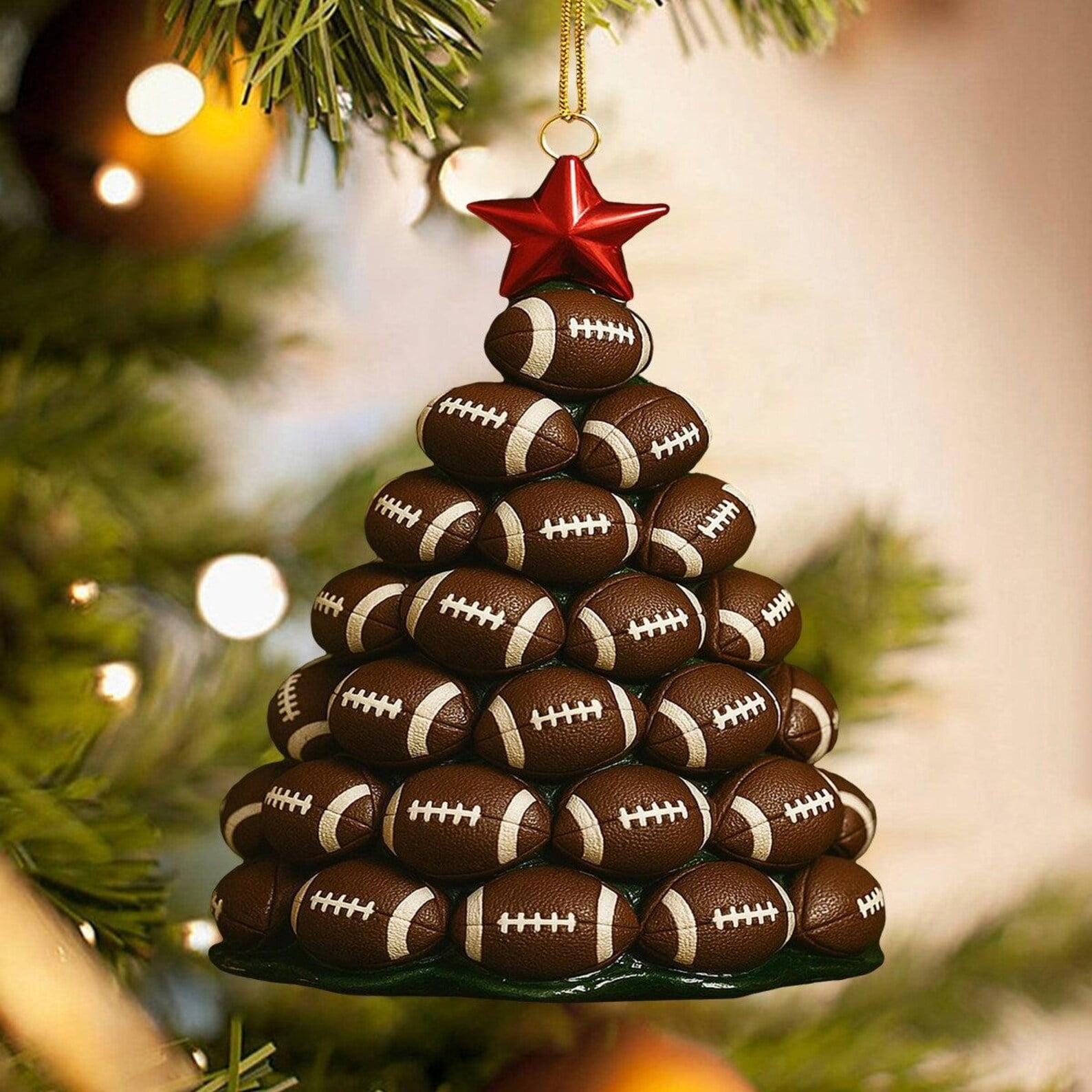 Football Christmas Tree – Premium Christmas Tree Decor Gift - Walmart.com