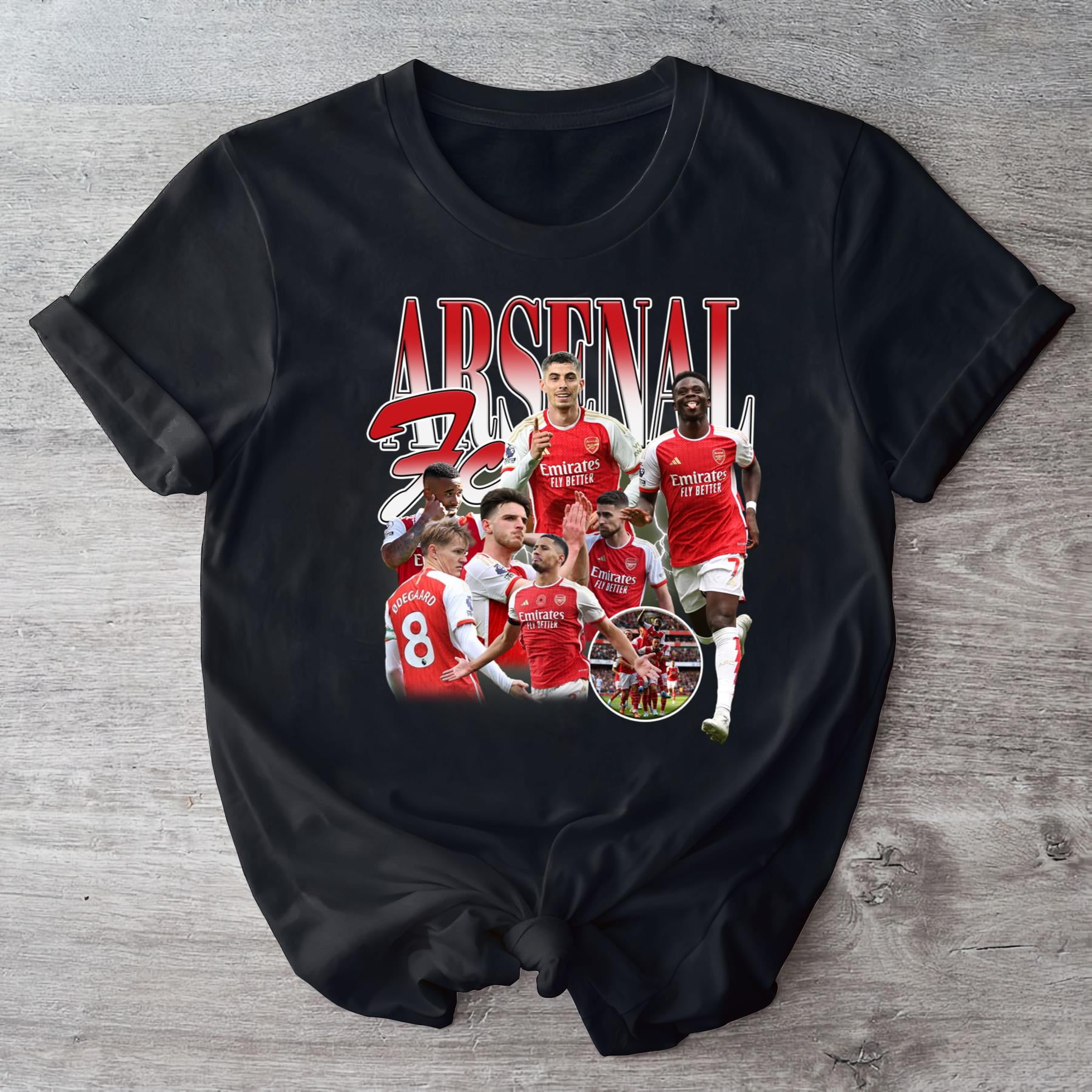 Football Club Retro Tribute Shirt, Premier League Bootleg Style Tee ...