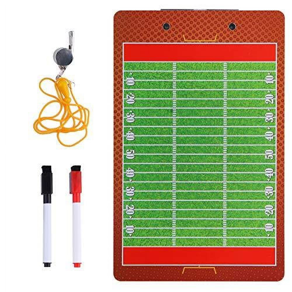 Budgetizer Soccer Dry Erase Clipboard, Double Sided Whiteboard ...