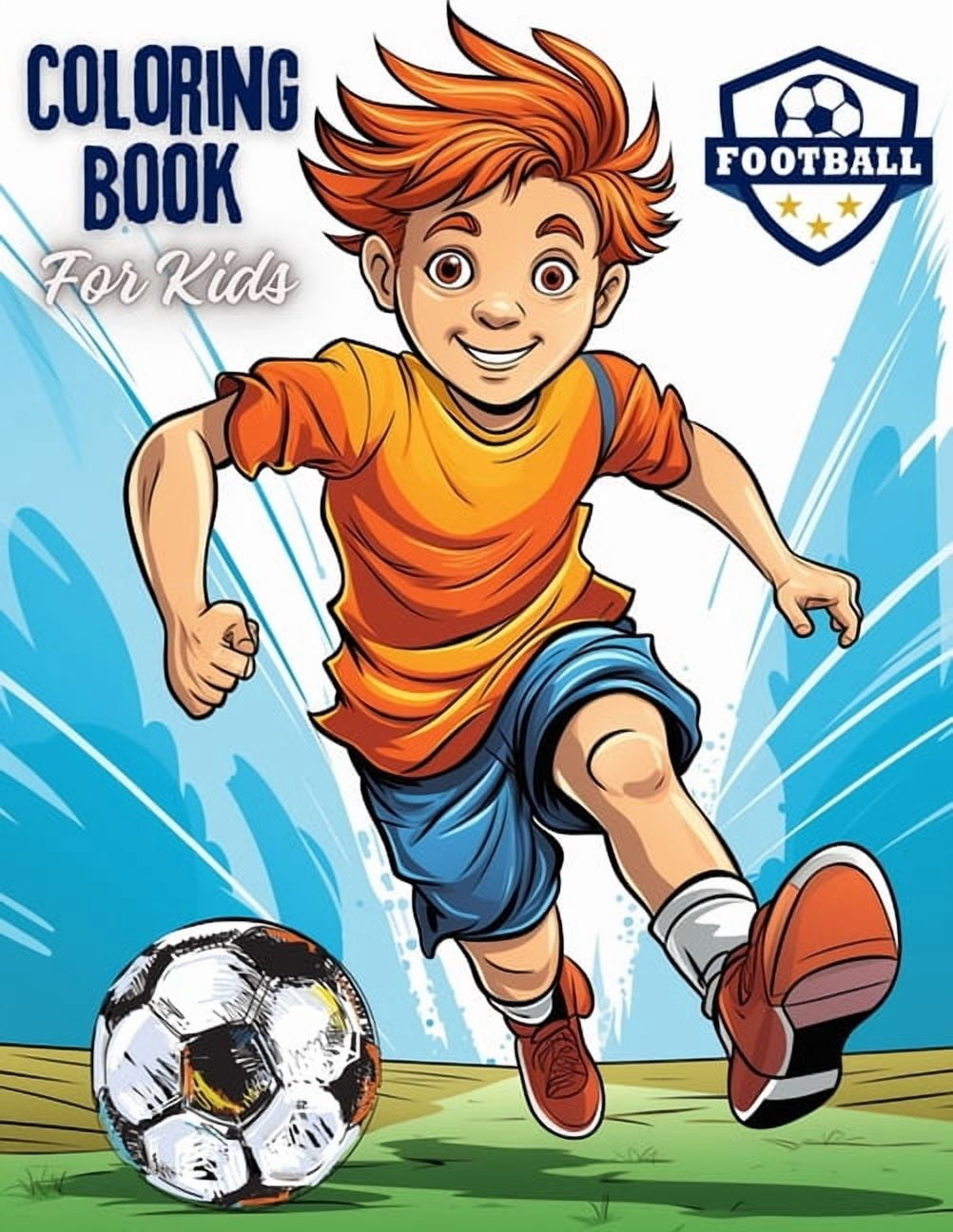 Football Coloring Book For Kids: A Playful Journey into the World of ...