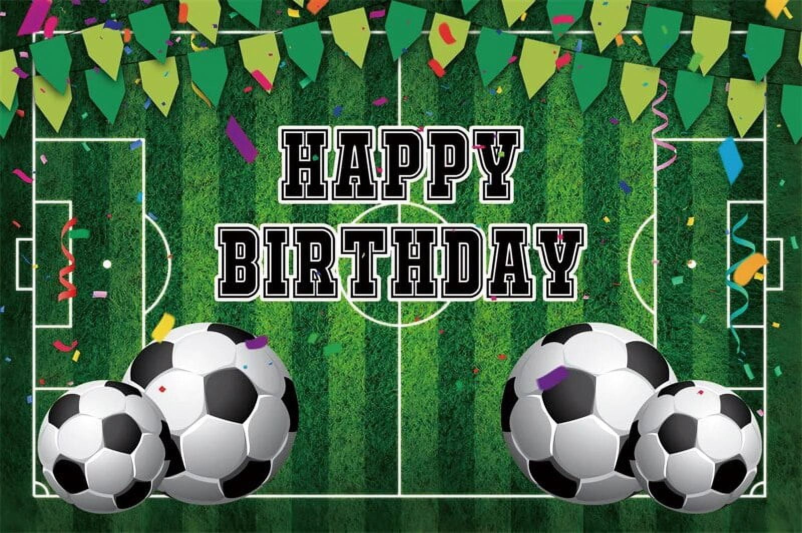 Football Court Green Grass Field Photography Backdrop Sports Game Theme ...
