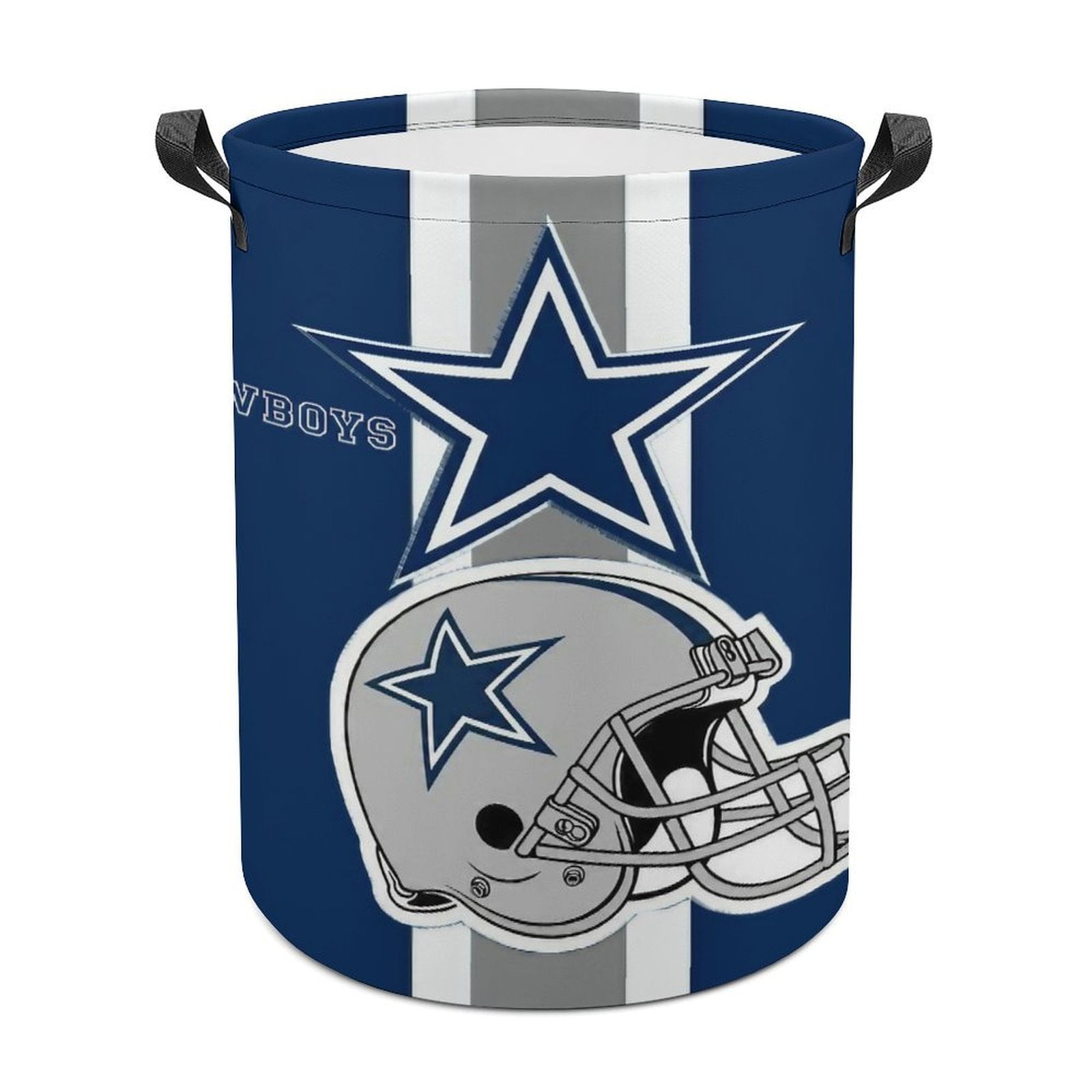 Football Cowboys Laundry Basket for Dirty Clothes Storage Hamper Home ...