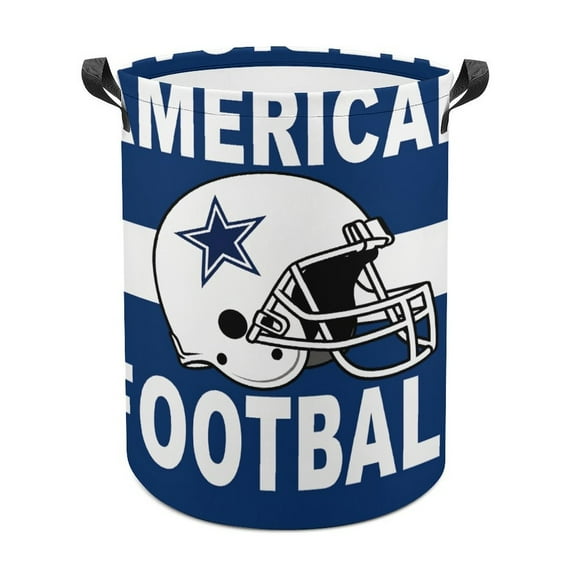 Football CowboysLaundry Basket Collapsible Clothing Hamper Toys ...