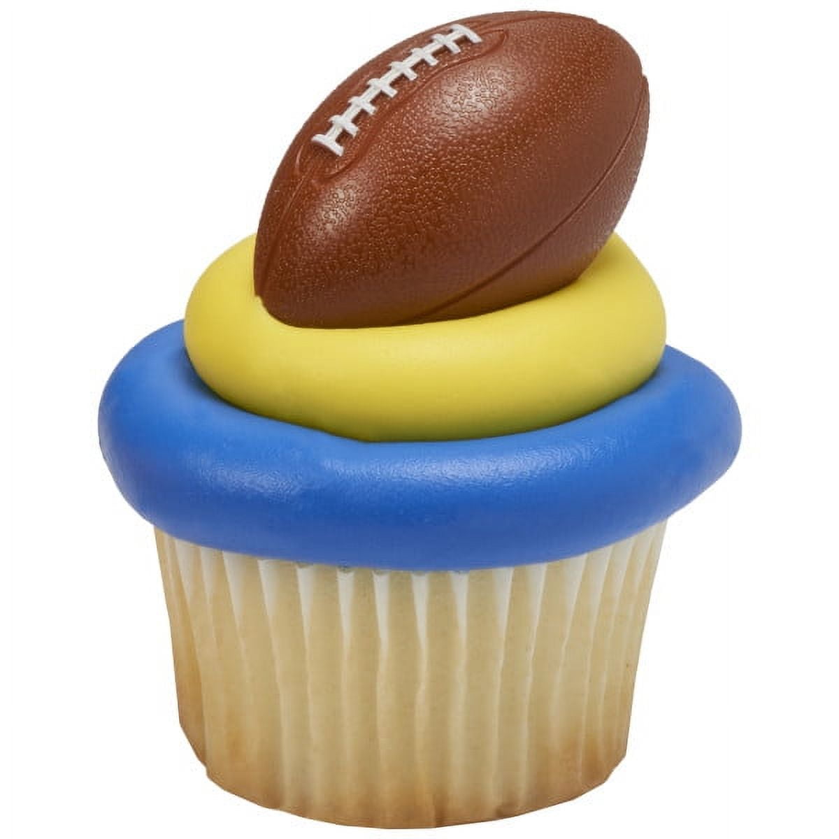 Football Cupcake Rings Toppers 12 pack - Walmart.com