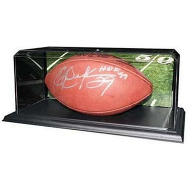 Deluxe Acrylic Football Display Case with Mirror - Walmart.com