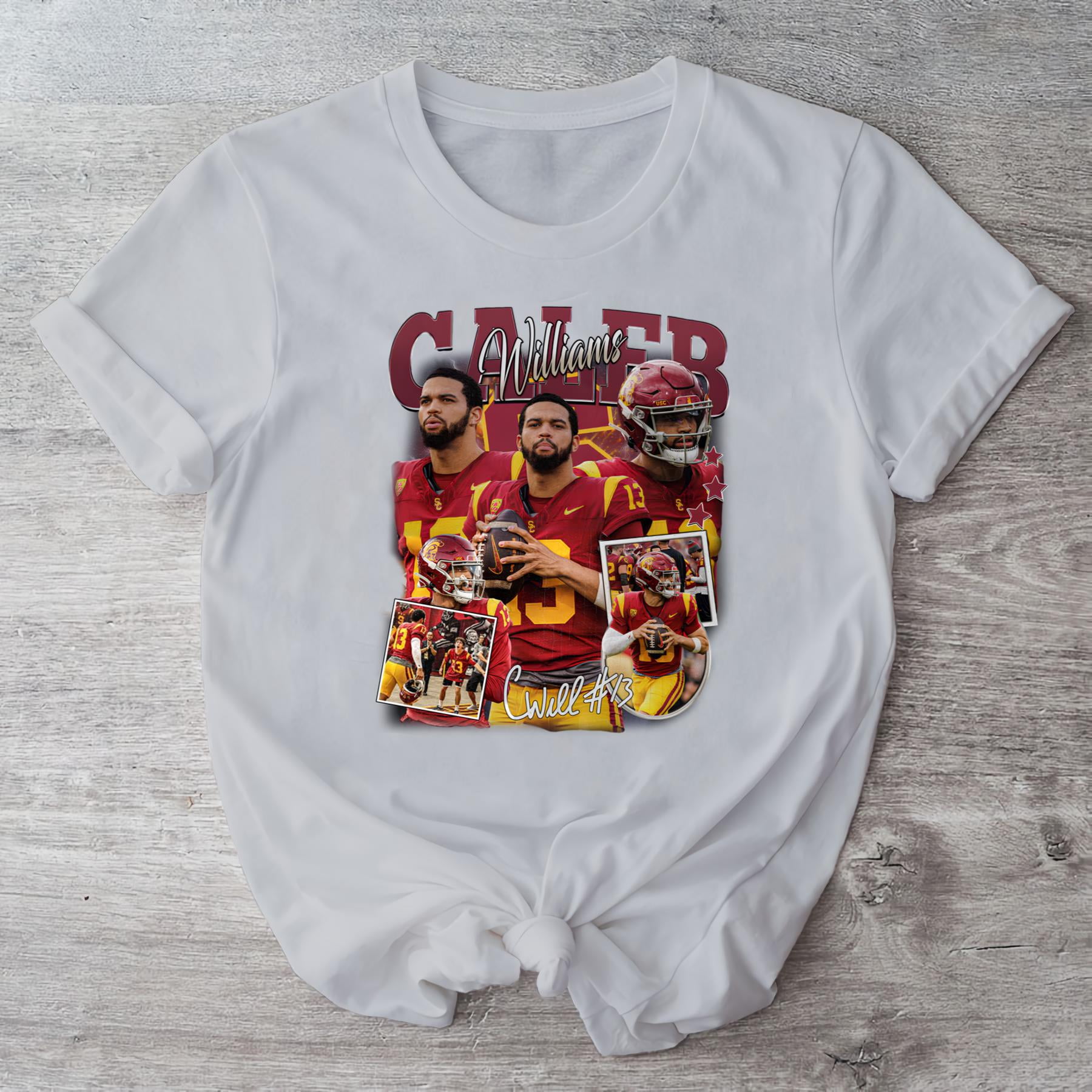 Football Draft Star Tribute Shirt, 90s Bootleg QB Graphic Tee, Retro ...