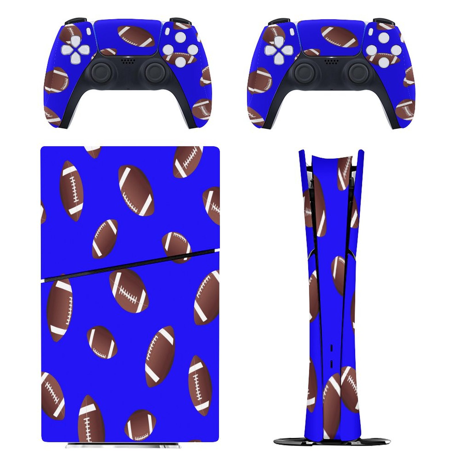Football, Drop PS5/PS5 Slim Digital Disc Skin Sticker For Console And ...