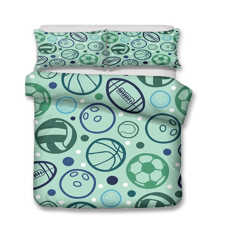 Football Duvet Cover Soccer Football Bedding Sets Edredon Futbol Single ...