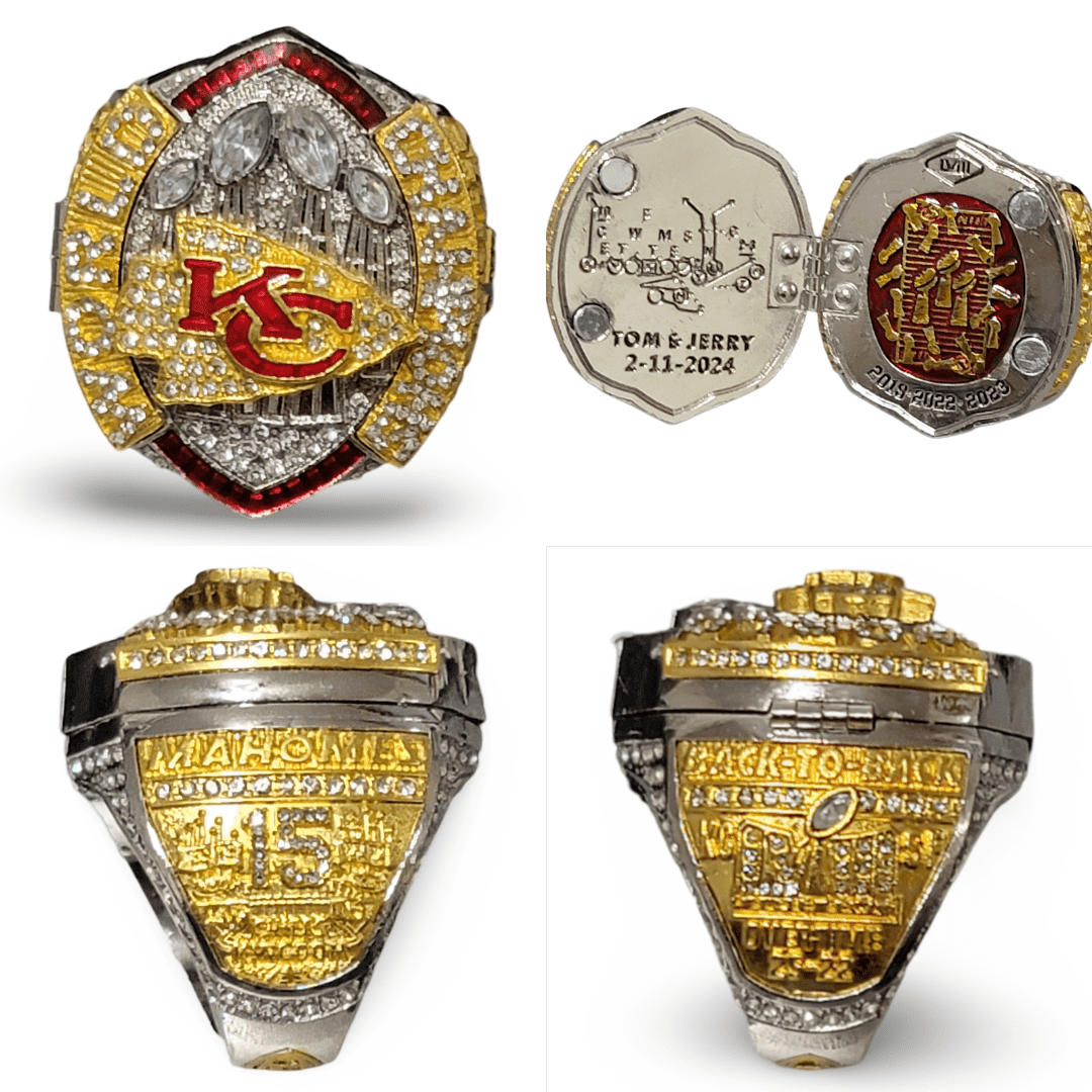 Football Fan Championship Ring – Mahomes #15 Tribute – Kansas City ...