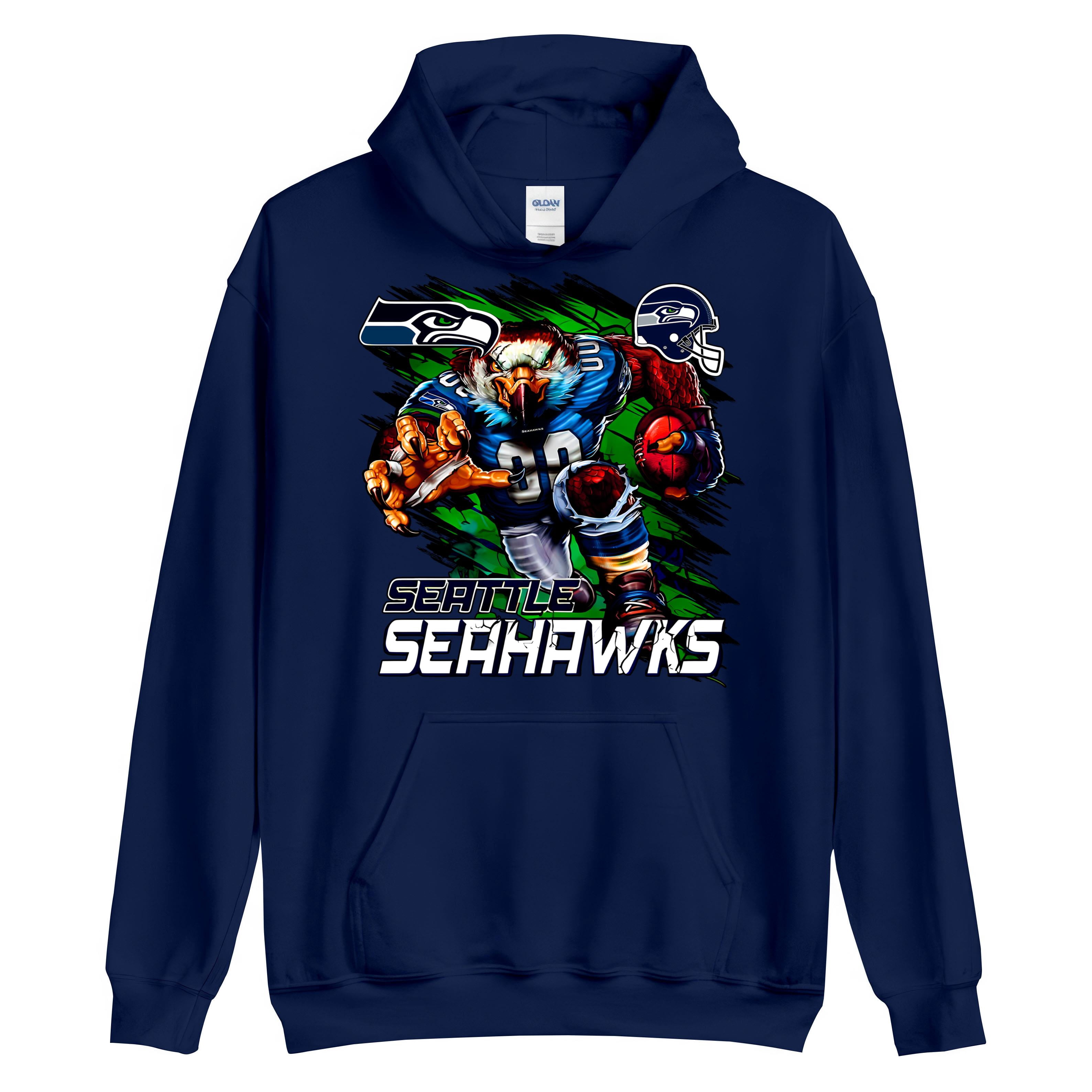 Football Fan Shirt Seattle Team Shirt Tailgate Apparel 12th Man ...