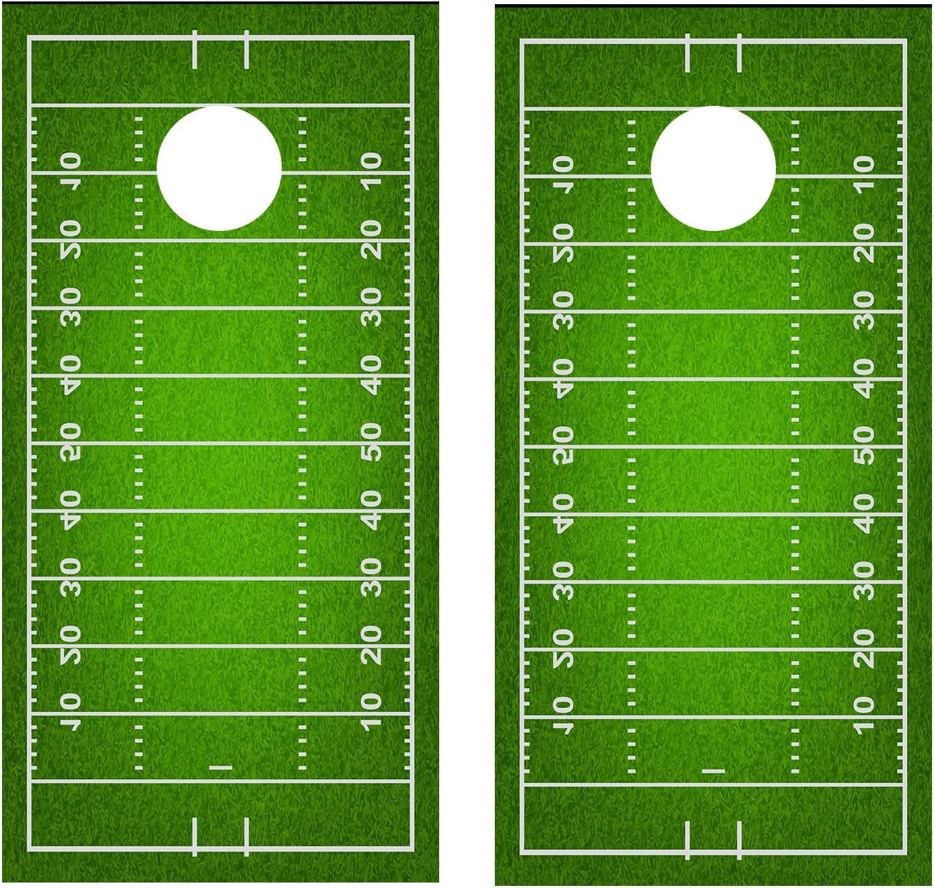 Football Field Cornhole Decal WRAP Set Sticker - Walmart.com