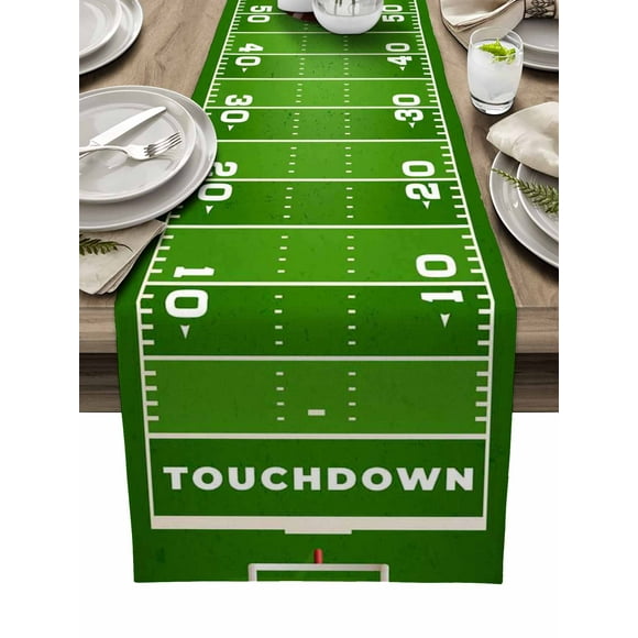 Football Field Table Runner