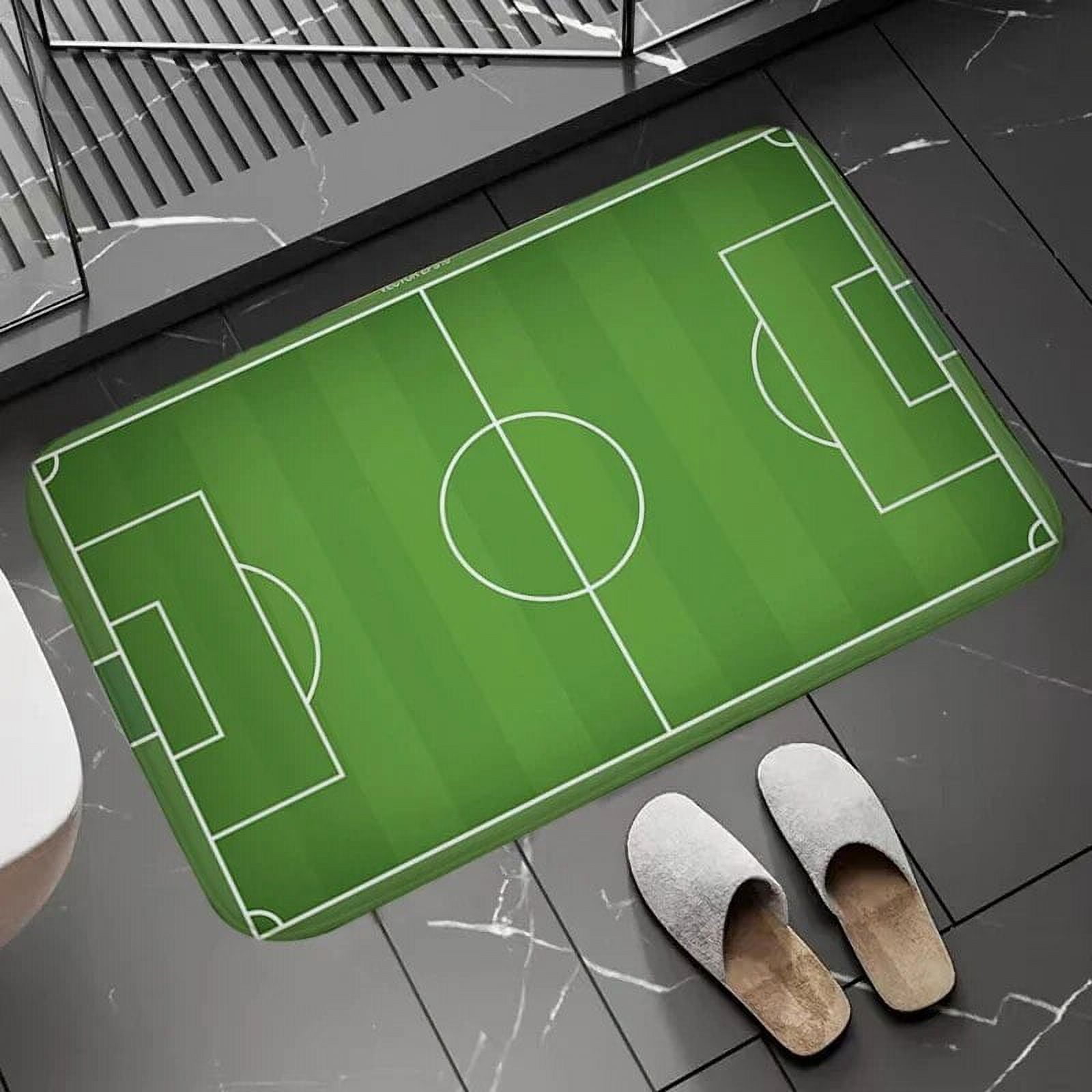 Football Field Living Room Carpet House Entrance Mat Welcome Mats for ...