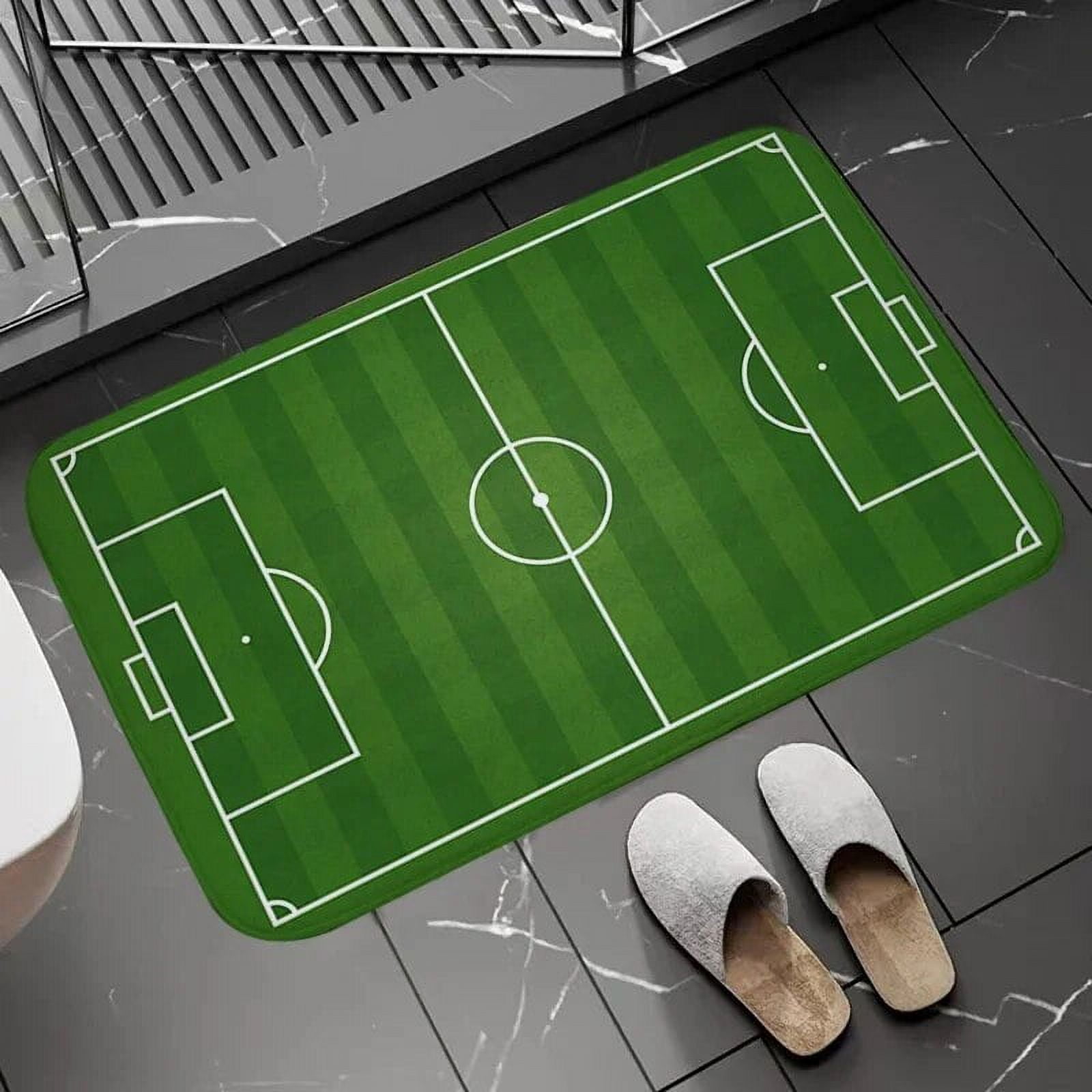 Football Field Living Room Carpet House Entrance Mat Welcome Mats for ...