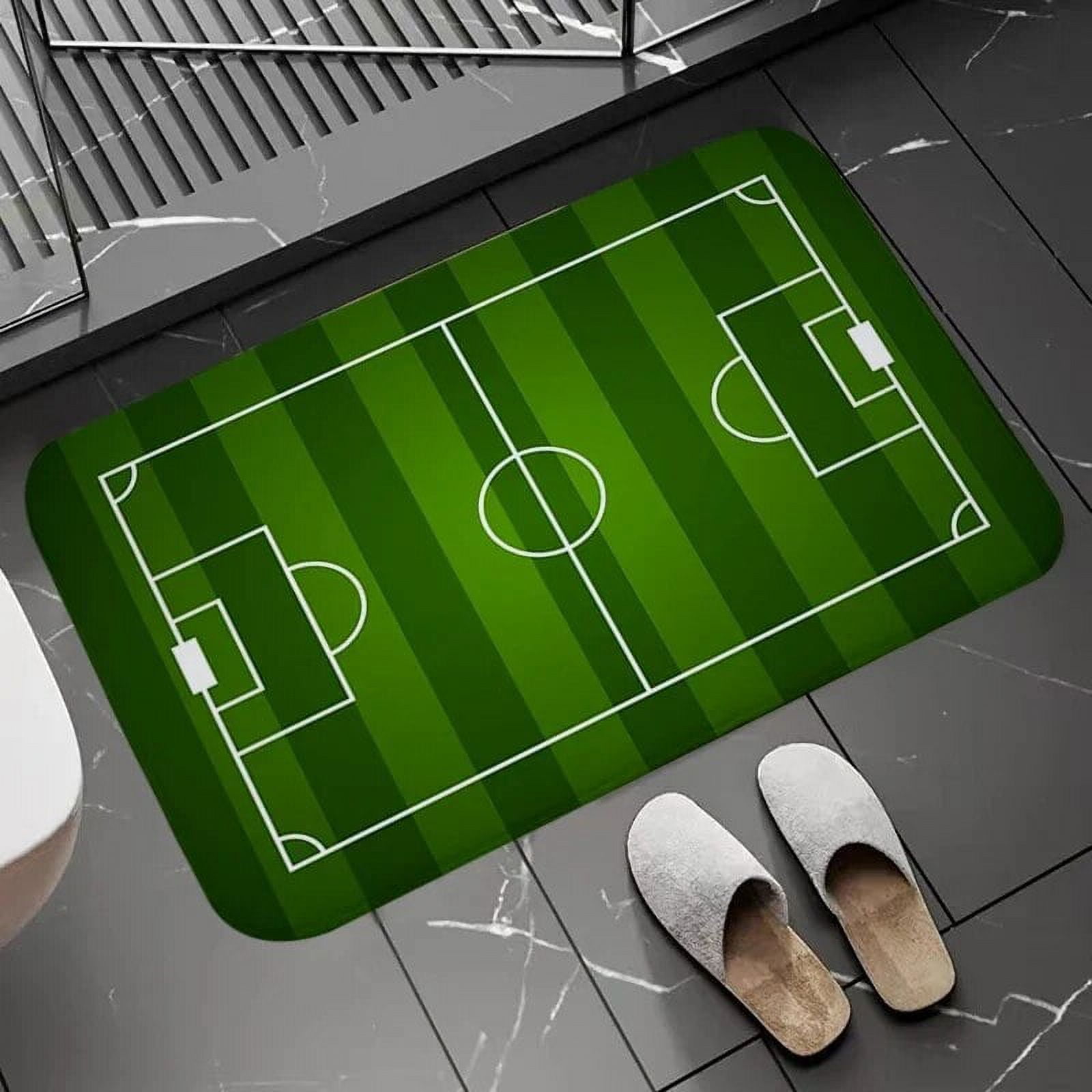 Football Field Living Room Carpet House Entrance Mat Welcome Mats for ...