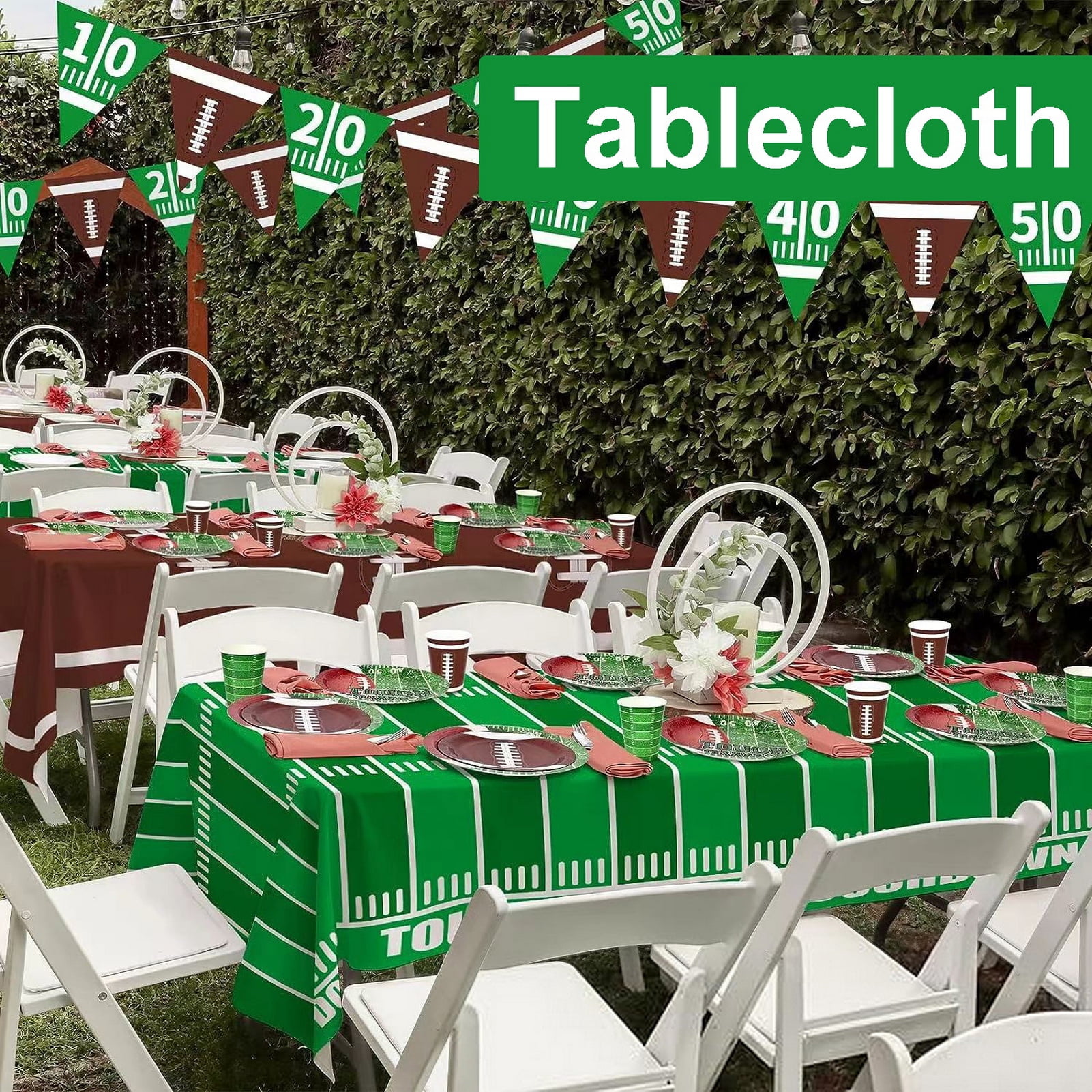 Football Field Rugby Disposable Tablecloth Odorless Heat-Resistant ...