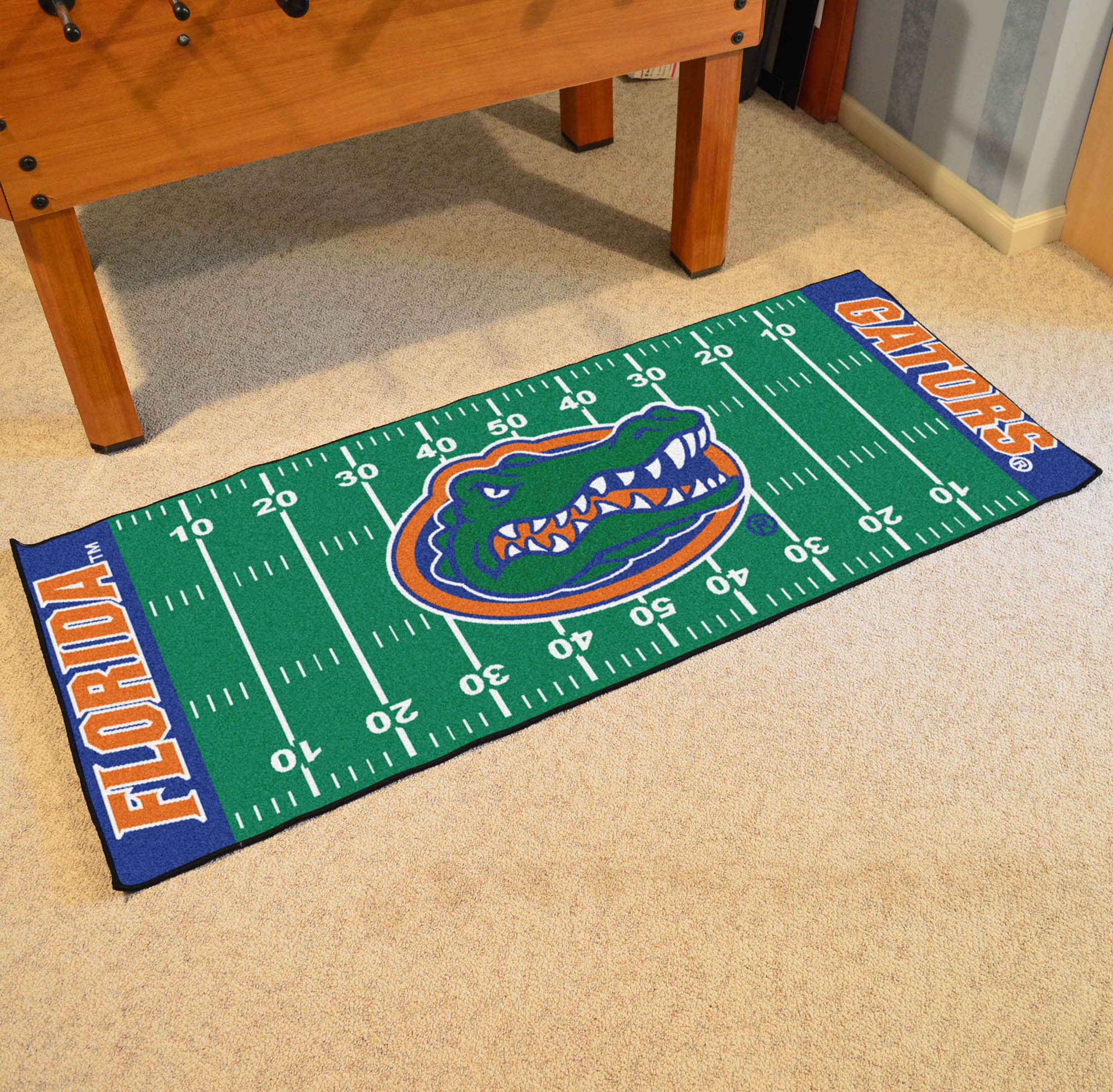 Football Field Runner - Gators University of Florida 30"x72" - Walmart.com