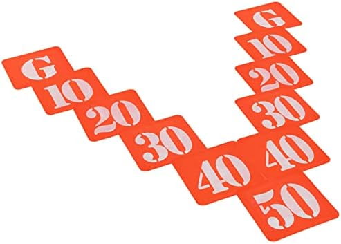 Football Field Yard Line Markers Portable Yardage Markers$$Sport ...