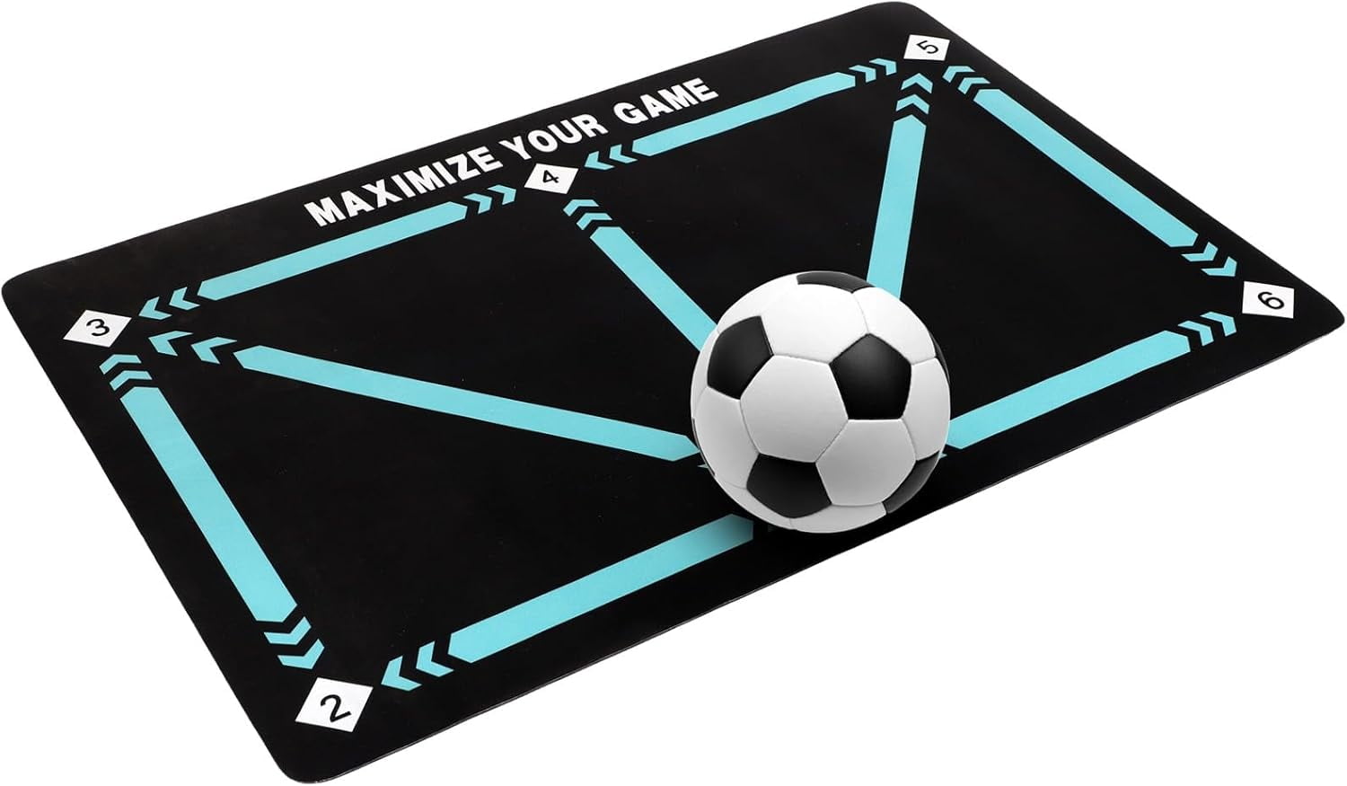 Football Footstep Training Mat, Soccer Training Mat,Anti-Skid Carpet ...