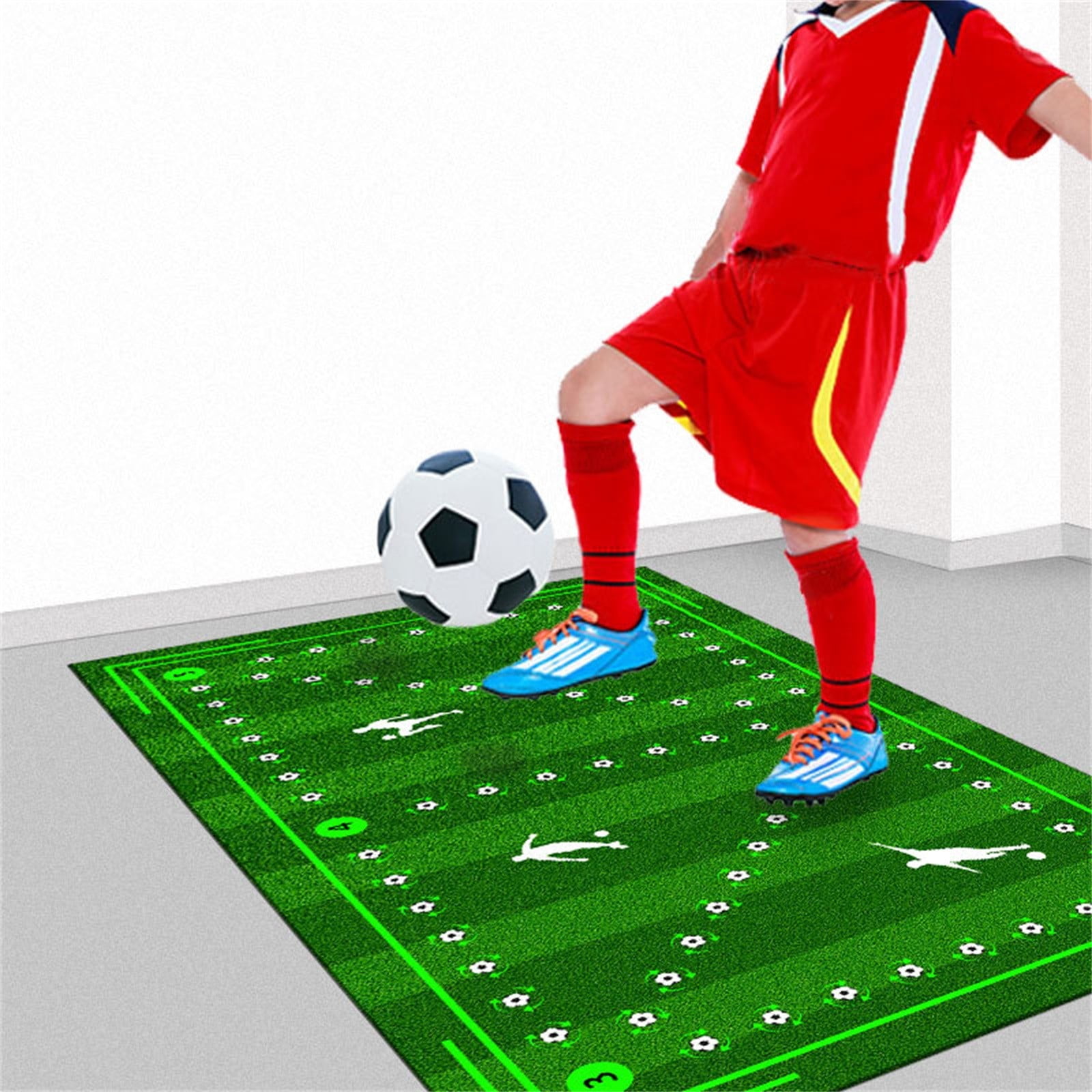 Football Footwork Training Anti-Slip Mat, Lawn Football Mat 3,60 *90 Cm ...