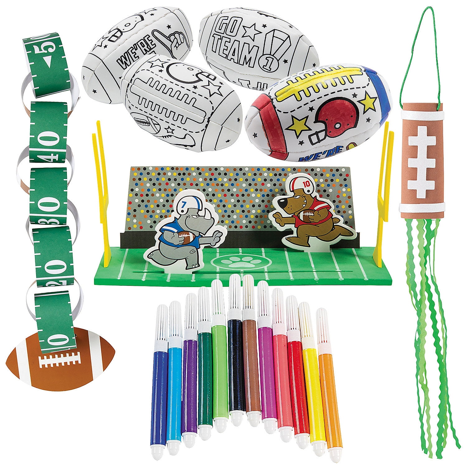 Football Fun Craft Kit Assortment May Vary - Walmart.com