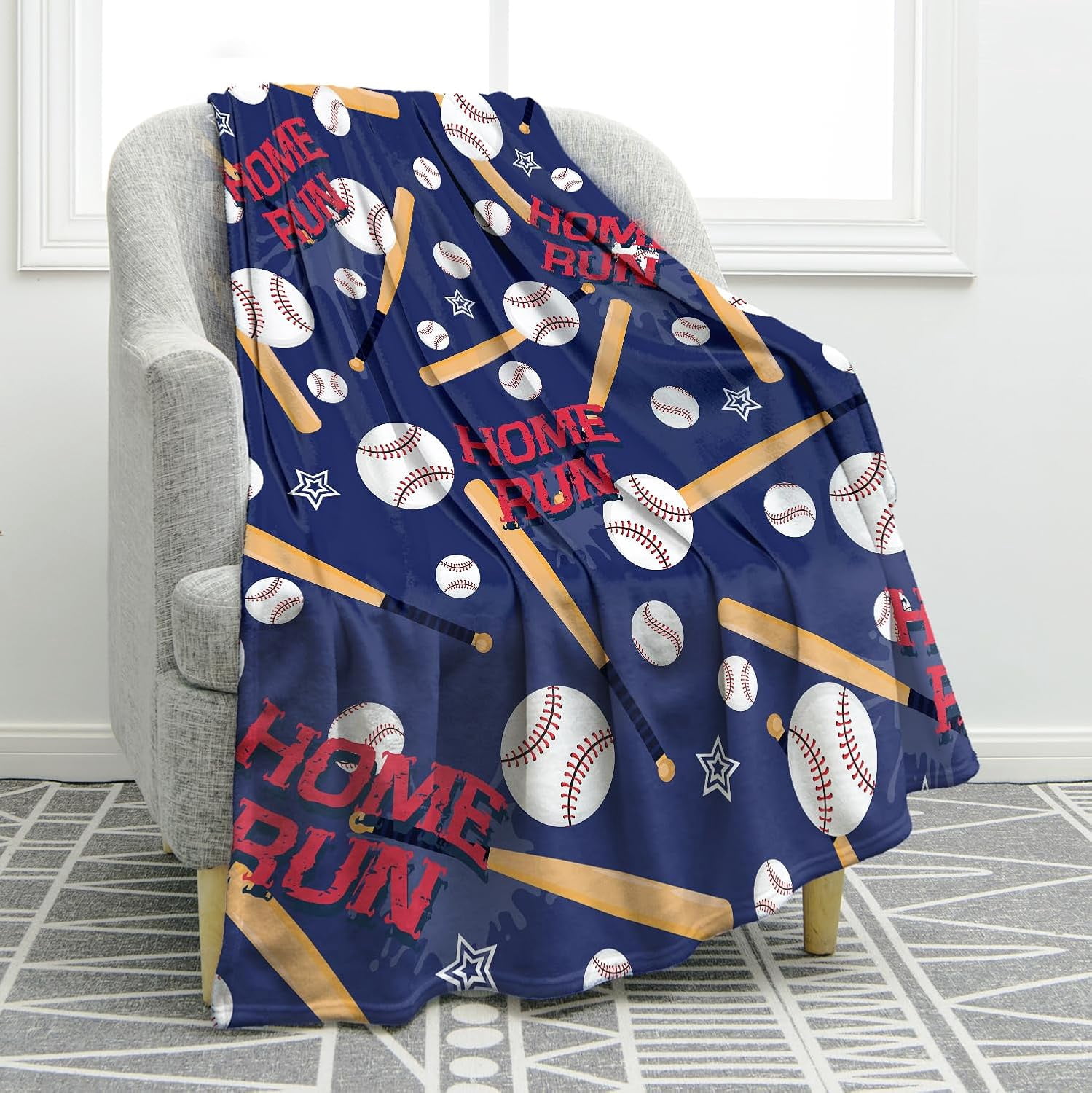 Football Gifts Blanket for Boys Teens Girls, Sport Gifts for Adult Kids ...