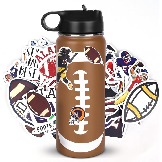 Football Gifts for Boys 6-8 8-12 12-14,Football Water Bottles and 50PCS ...