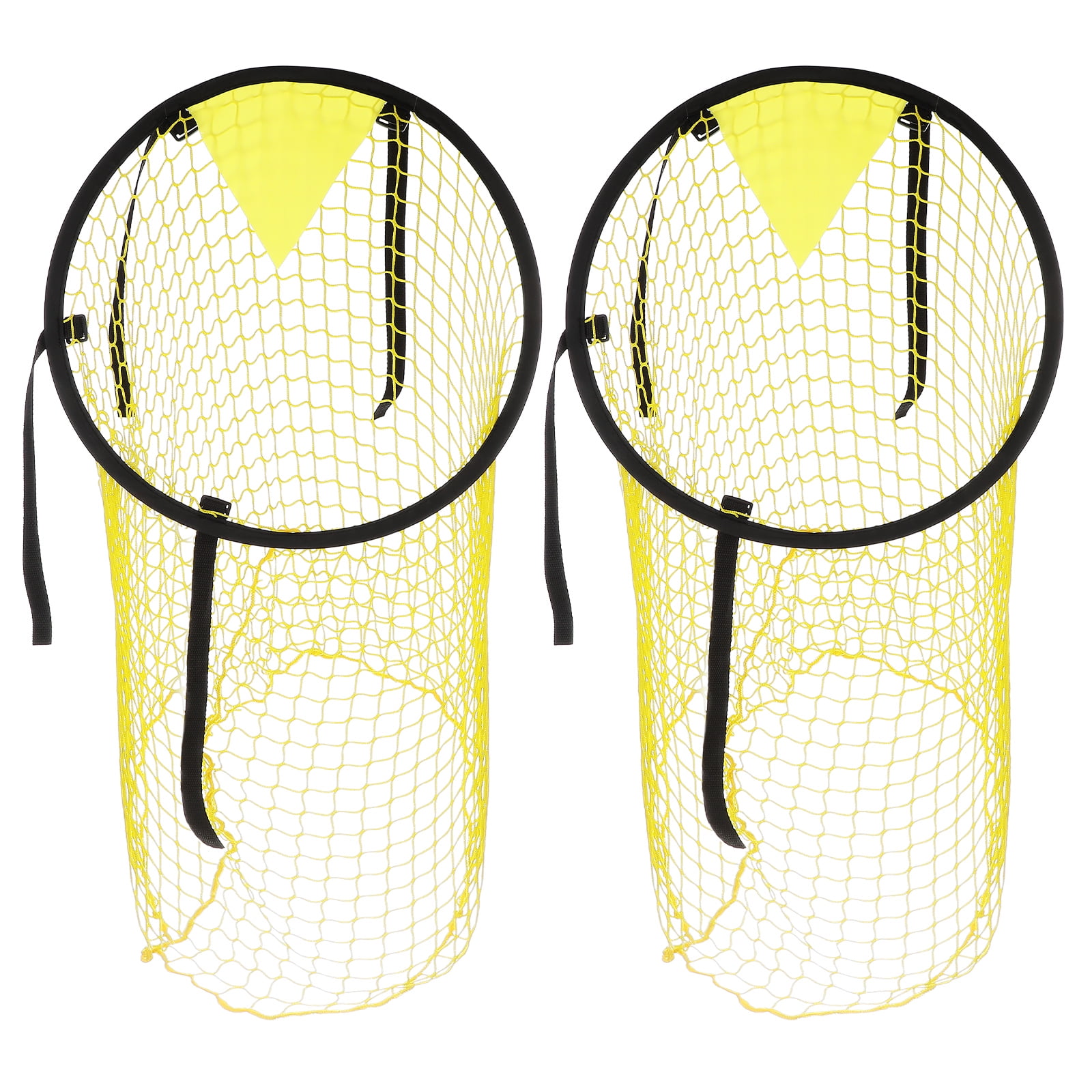 Football Goal Pocket Corner Soccer Field Nets Balls Practice Equipment ...