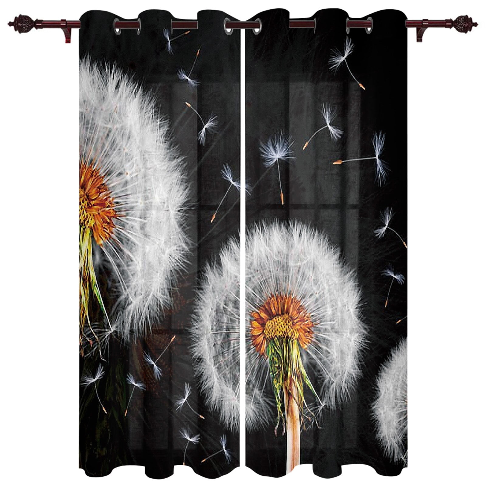 Football Grass Kitchen Living Room Curtain Youth Bedroom Window ...