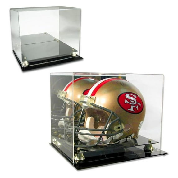 Football Helmet Display Case Full Size | Acrylic Display Case | Dual ...