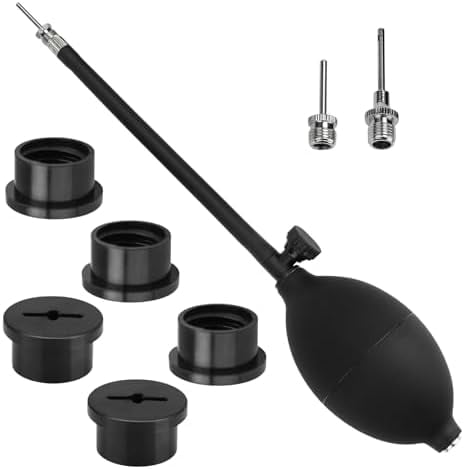 Football Helmet Pump and Inflation Needle and Bladder Valve Screws ...