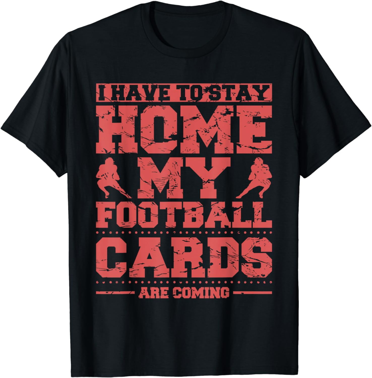 Football Home Cards Funny Sarcastic Football Home Run T-Shirt - Walmart.com