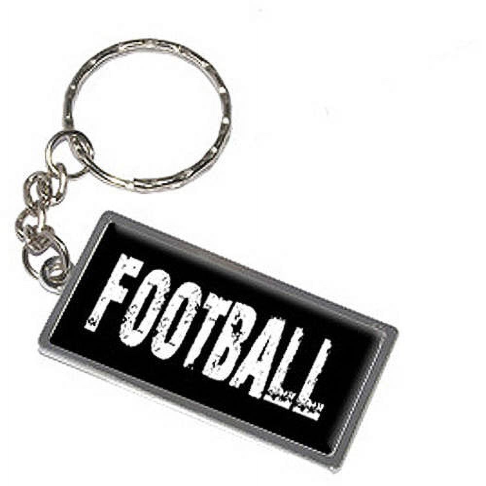 Football Keychain Key Chain Ring - Walmart.com