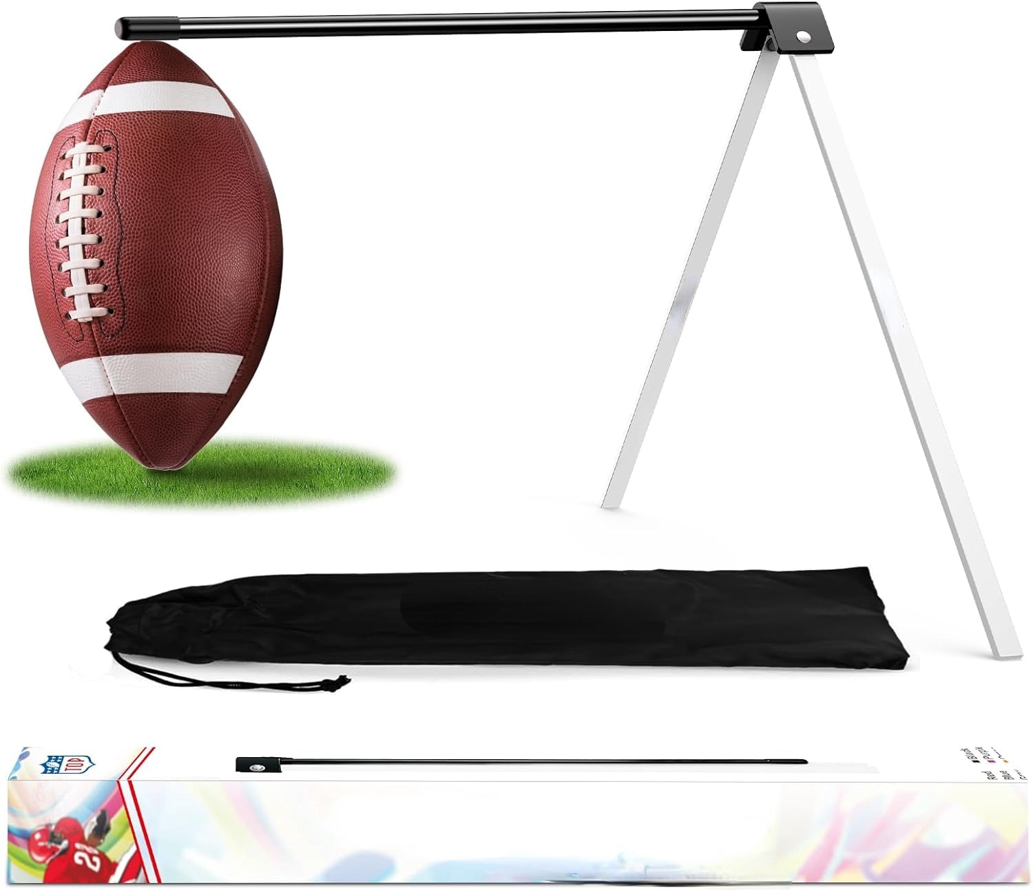 Football Kicking Tee, Portable Field Goal Kicking Holder Stand, Kickoff ...