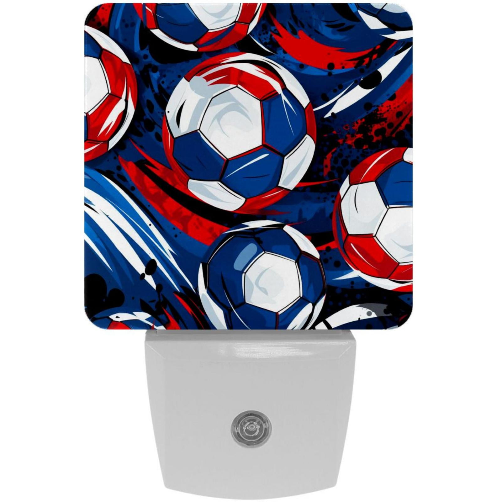 Football LED Square Night Light for Bedroom and Bathroom - Energy ...