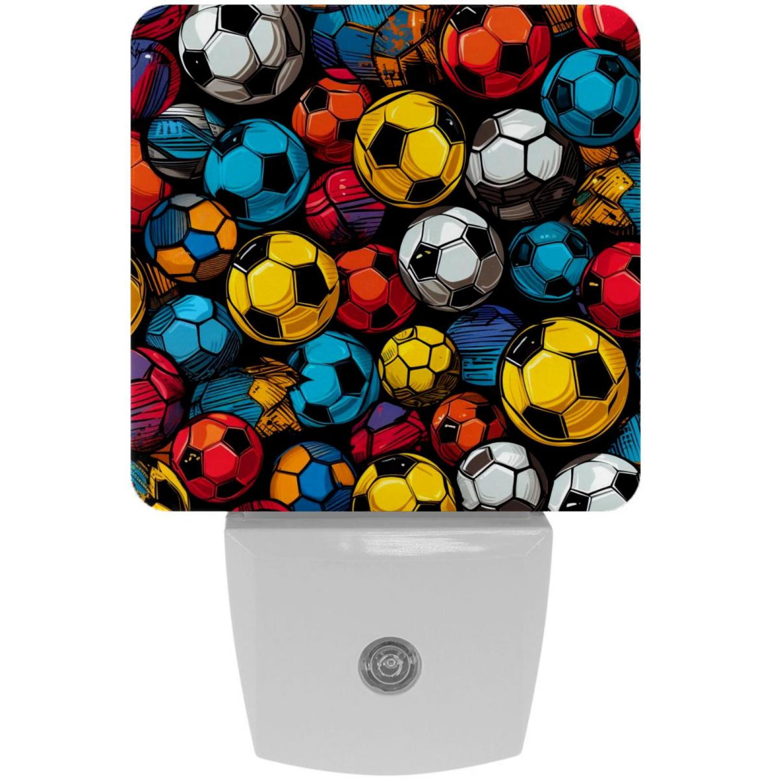 Football LED Square Night Lights for Bedroom and Living Room ...