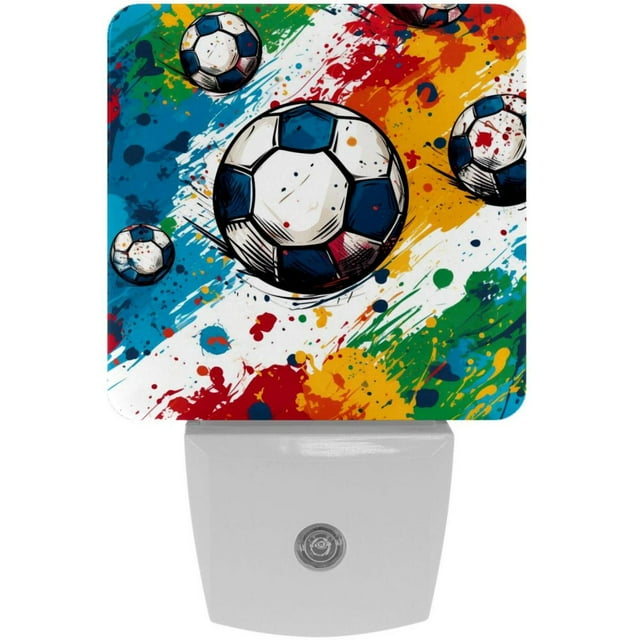 Football LED Square Night Lights - Elegant and Energy Efficient ...