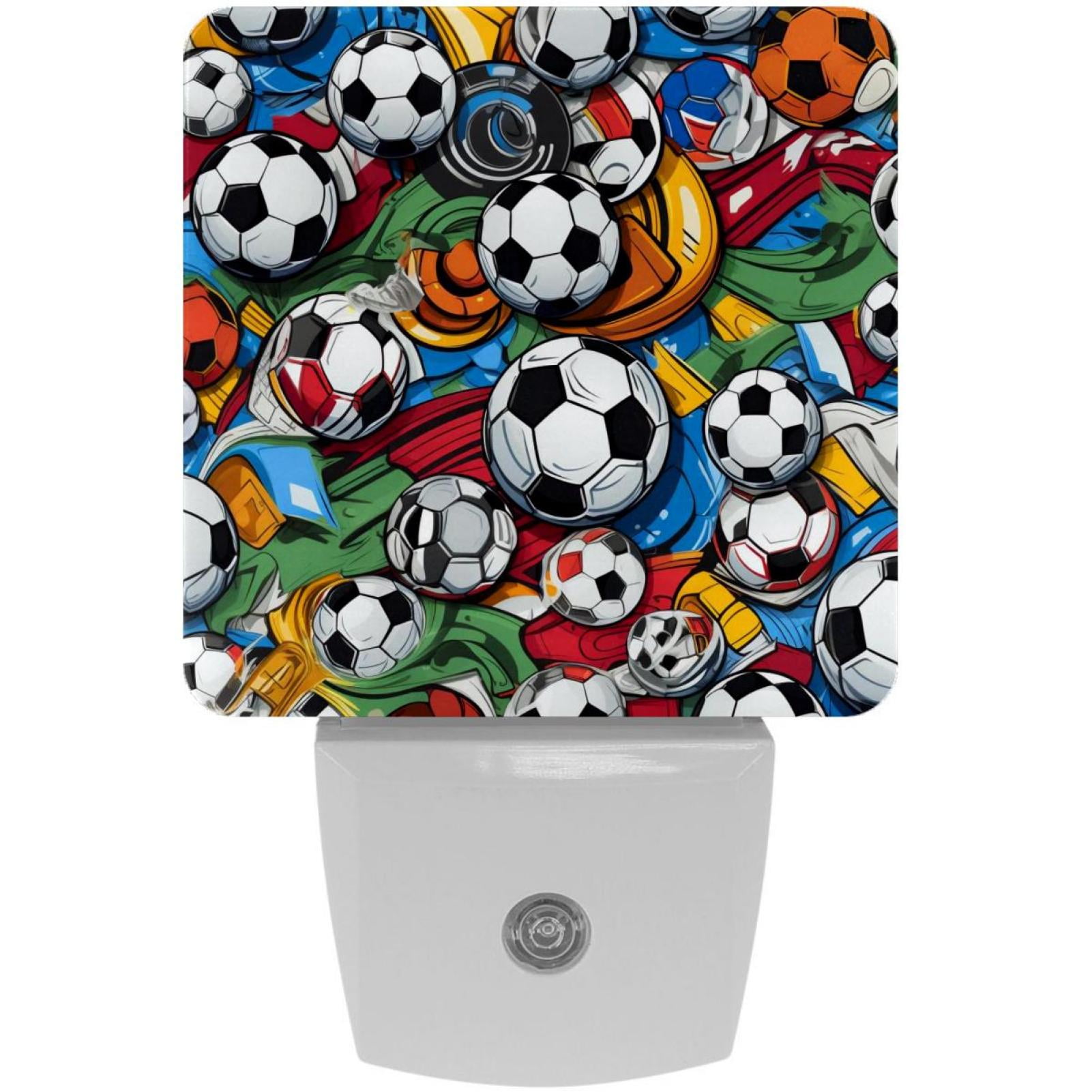 Football LED Square Night Lights - Elegant and Energy Efficient ...