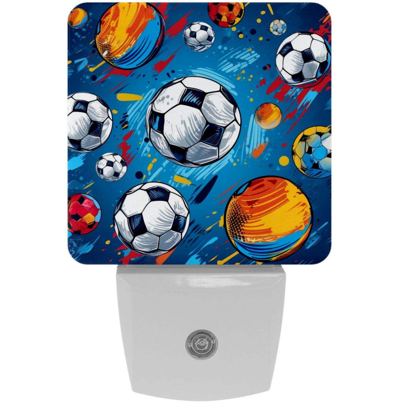 Football LED Square Night Lights - Modern Design, Energy Efficient ...
