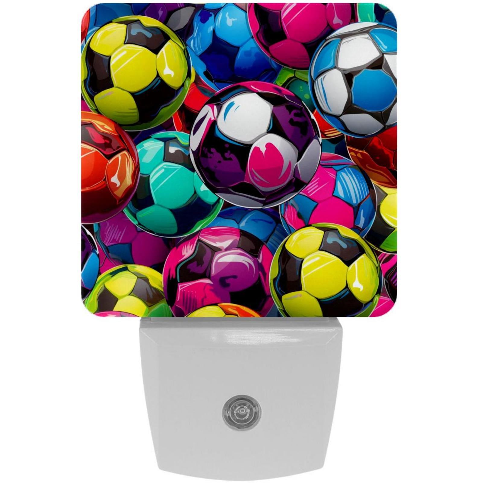 Football LED Square Night Lights - Stylish and Energy-Efficient ...